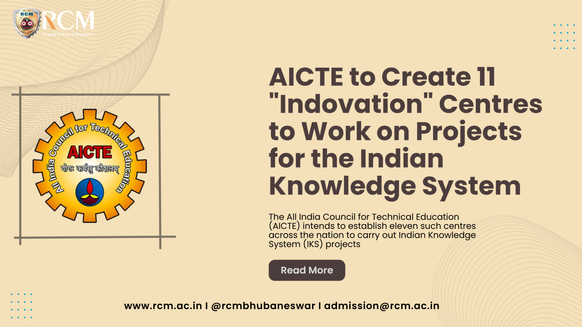 AICTE to Create 11 "Indovation" Centres to Work on Projects for the ...