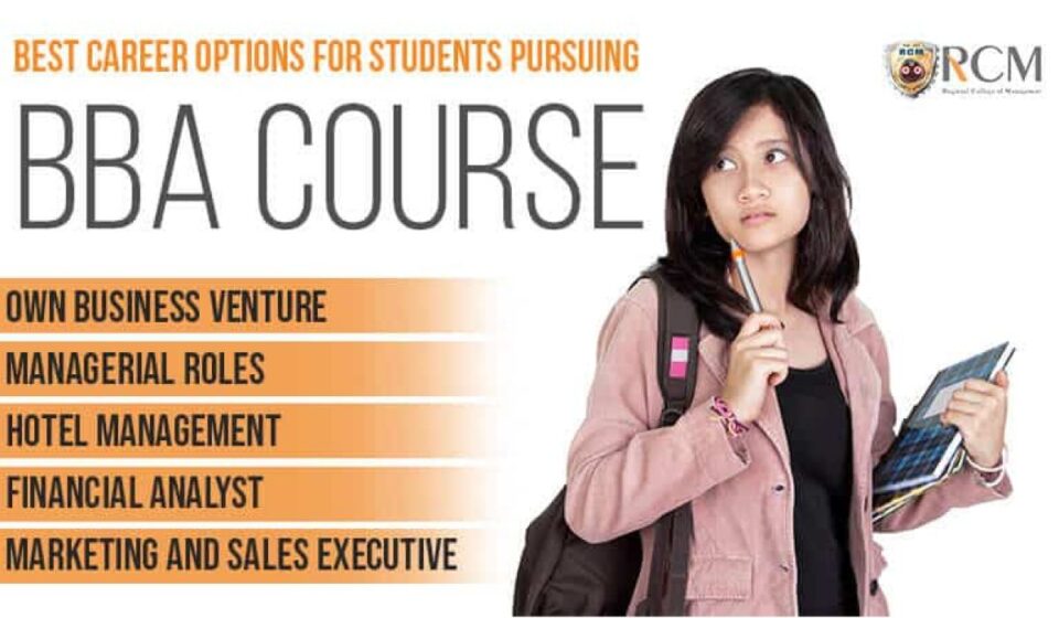 Career after BBA | Best Career Option After BBA Course | RCM College