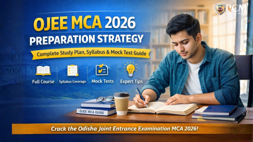 OJEE MCA Preparation 2026: Tips and Strategies