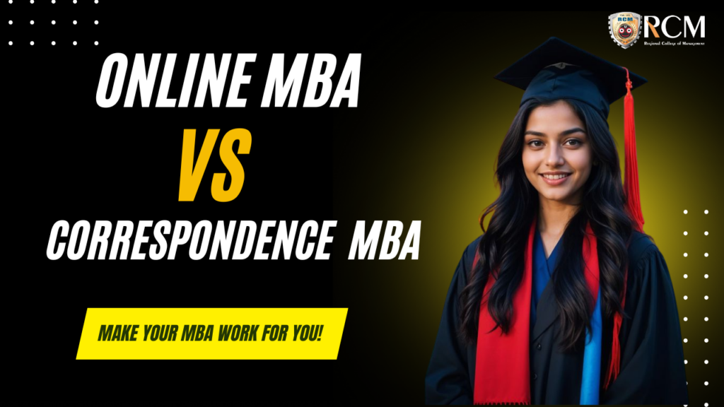 IIM Online MBA vs Correspondence MBA