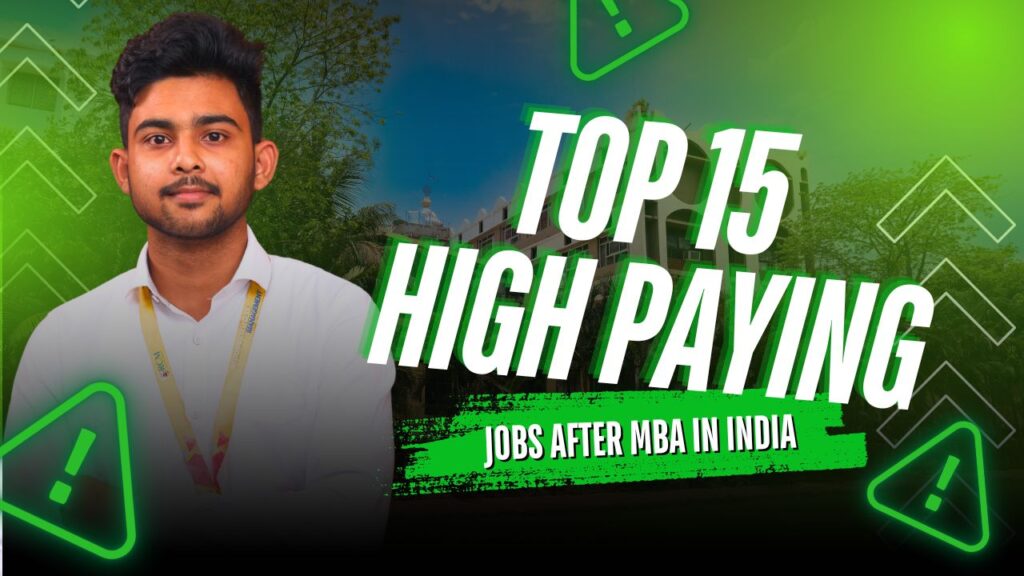 Top 15 High-Paying Jobs After MBA in India