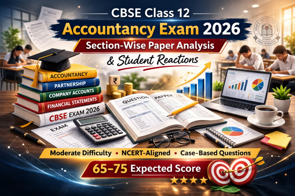 CBSE Class 12 Accountancy Exam 2026: Paper Analysis