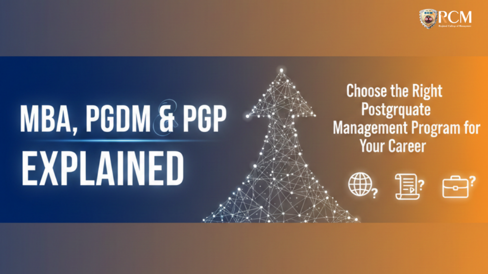 MBA PG Explained: MBA vs PGDM, PGP Programs