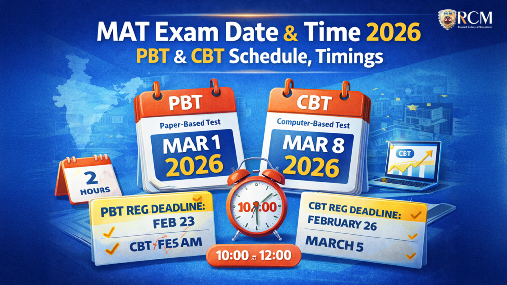 MAT Exam Date & Time 2026: PBT & CBT Schedule, Timings