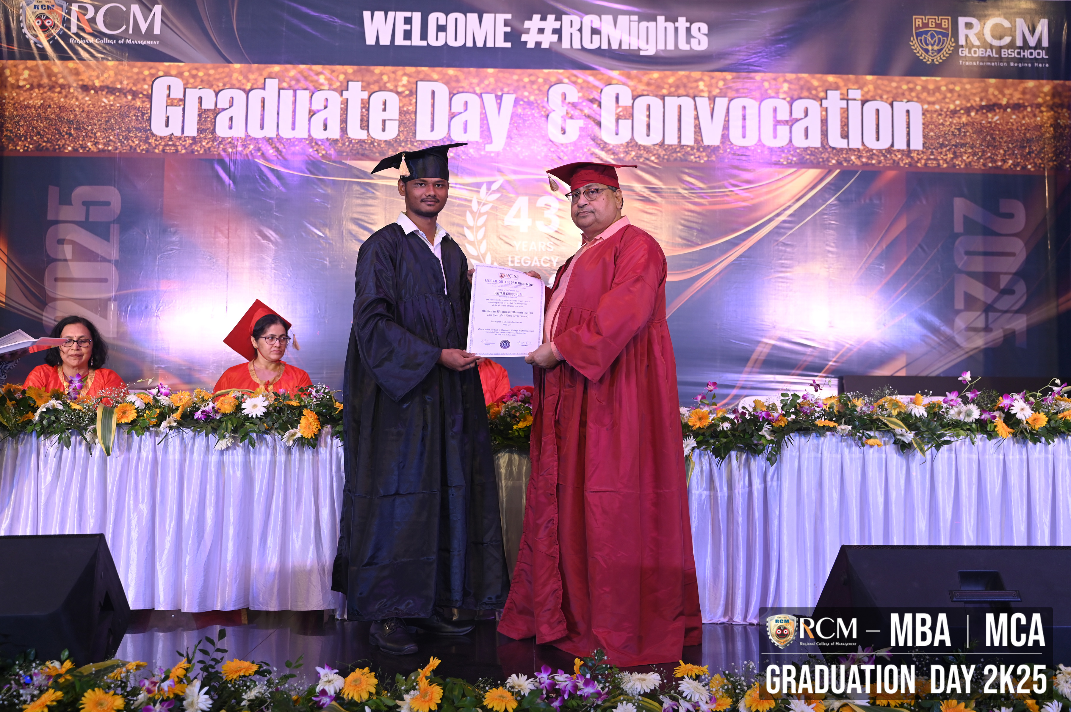 Graduate Day MBA and MCA 2025 - Regional College Of Management