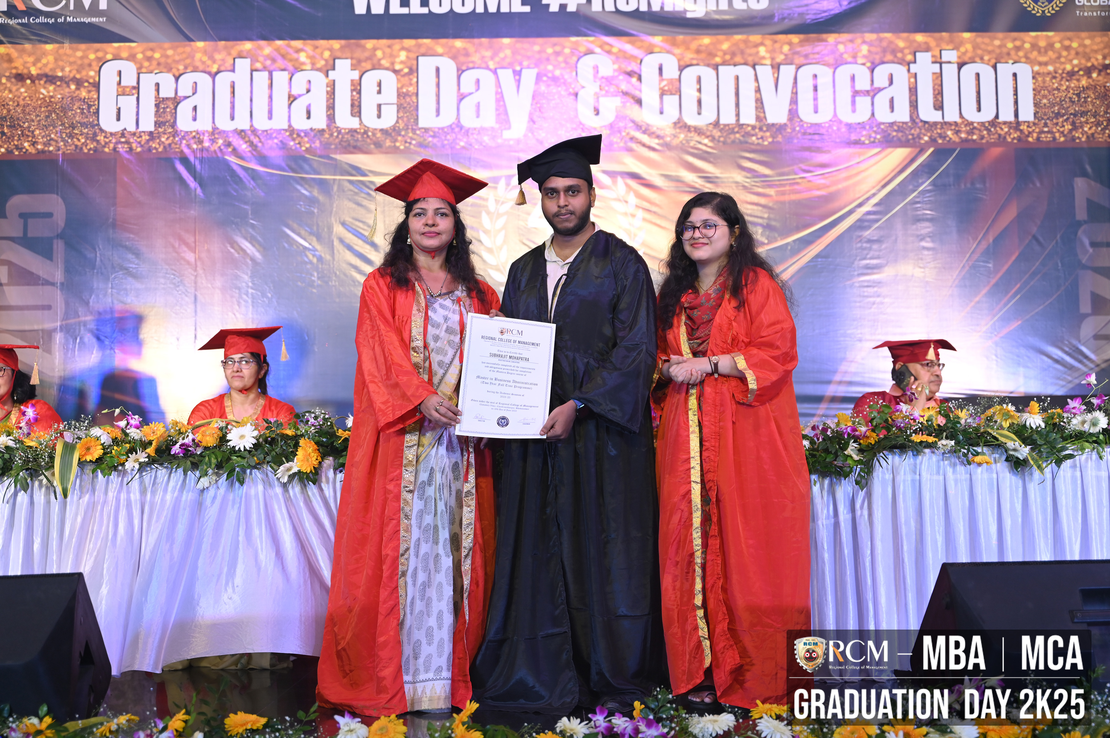 Graduate Day MBA and MCA 2025 - Regional College Of Management
