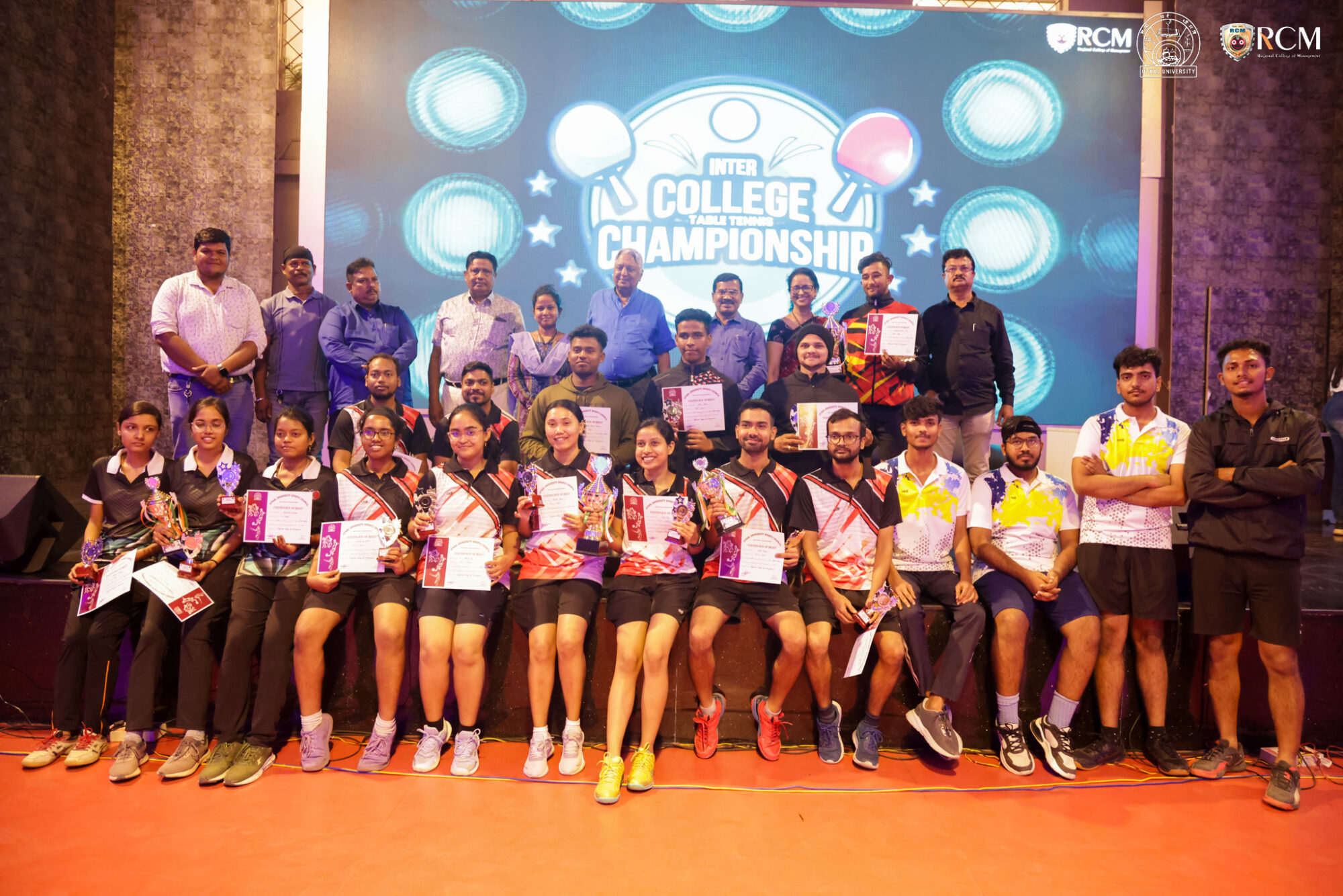 Inter-College Table Tennis Tournament 2025-26 | Utkal University ...