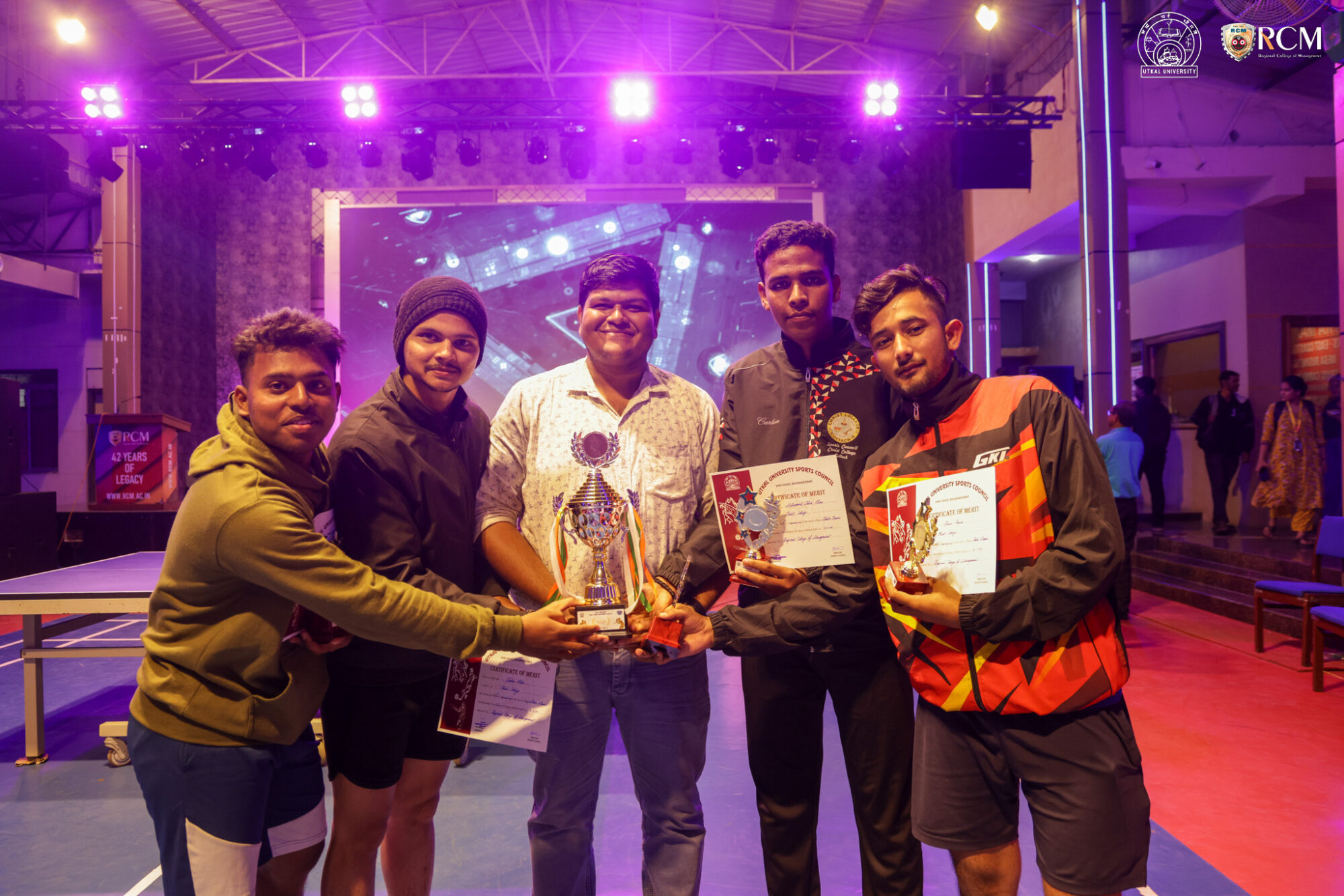 Inter-College Table Tennis Tournament 2025-26 | Utkal University ...