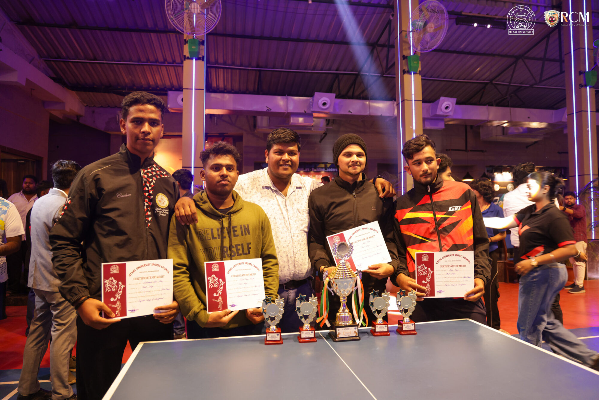 Inter-College Table Tennis Tournament 2025-26 | Utkal University ...